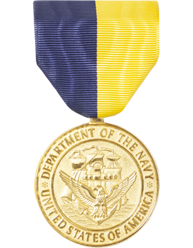 Navy Distinguished Public Service Award Full Size Medal (Nail Back)