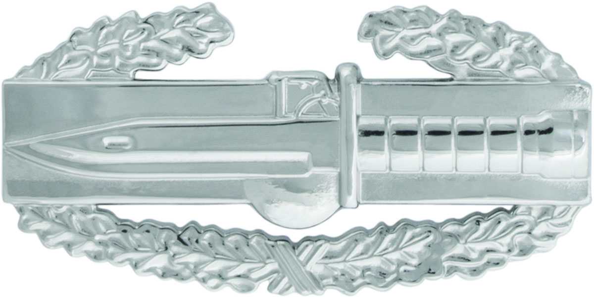 Bright Finish Badge CAB Combat Action