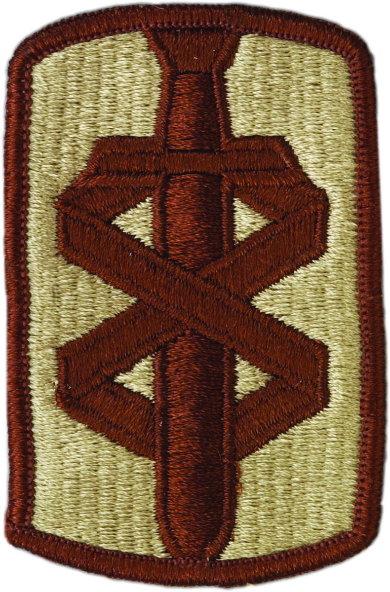 0018 Medical Brigade Desert Patch