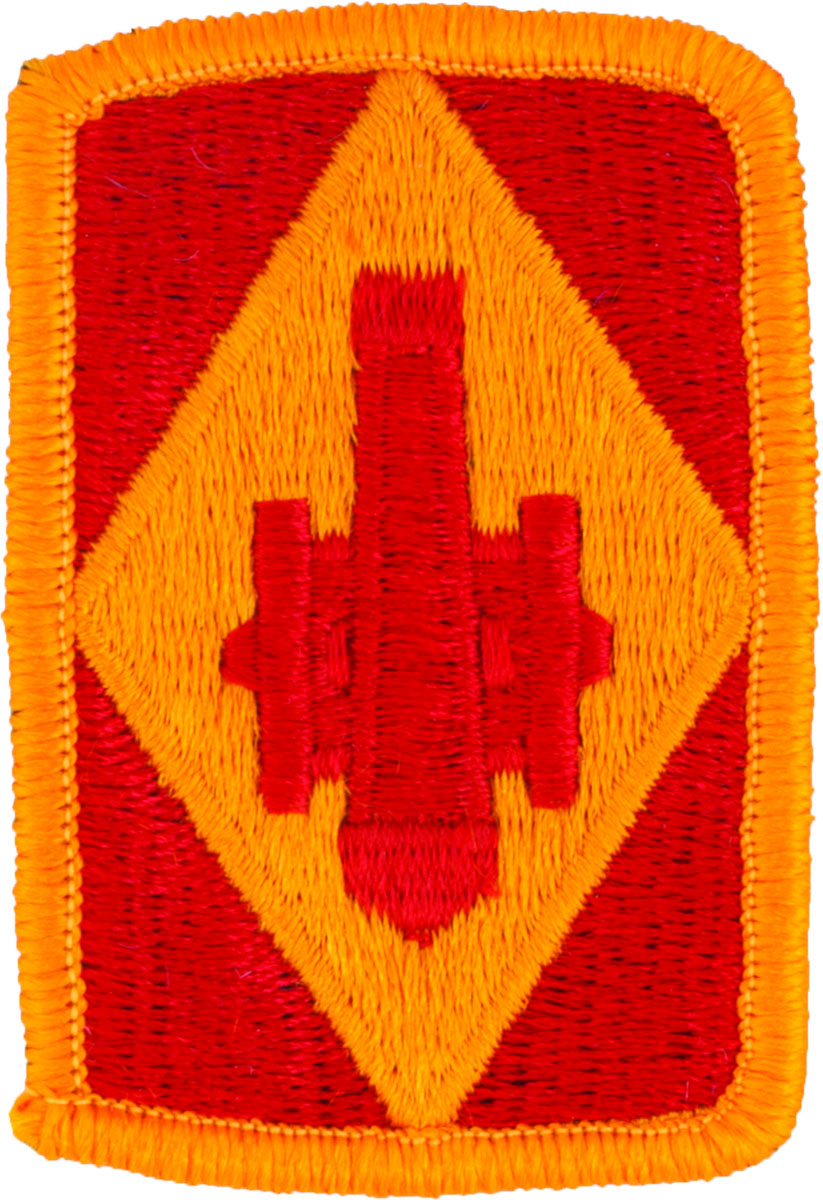 75th Field Artillery Brigade Full Color Patch with Fastener