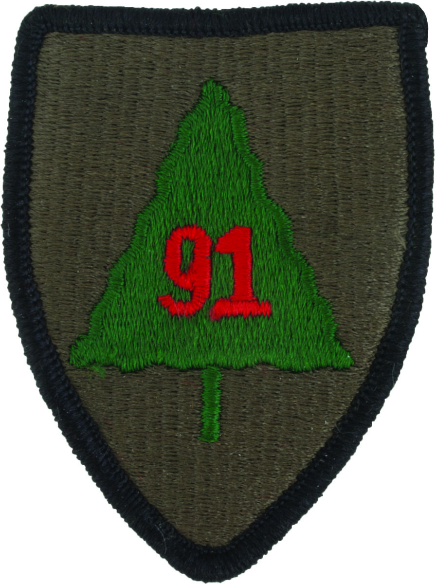 91st Infantry Division Full Color Patch