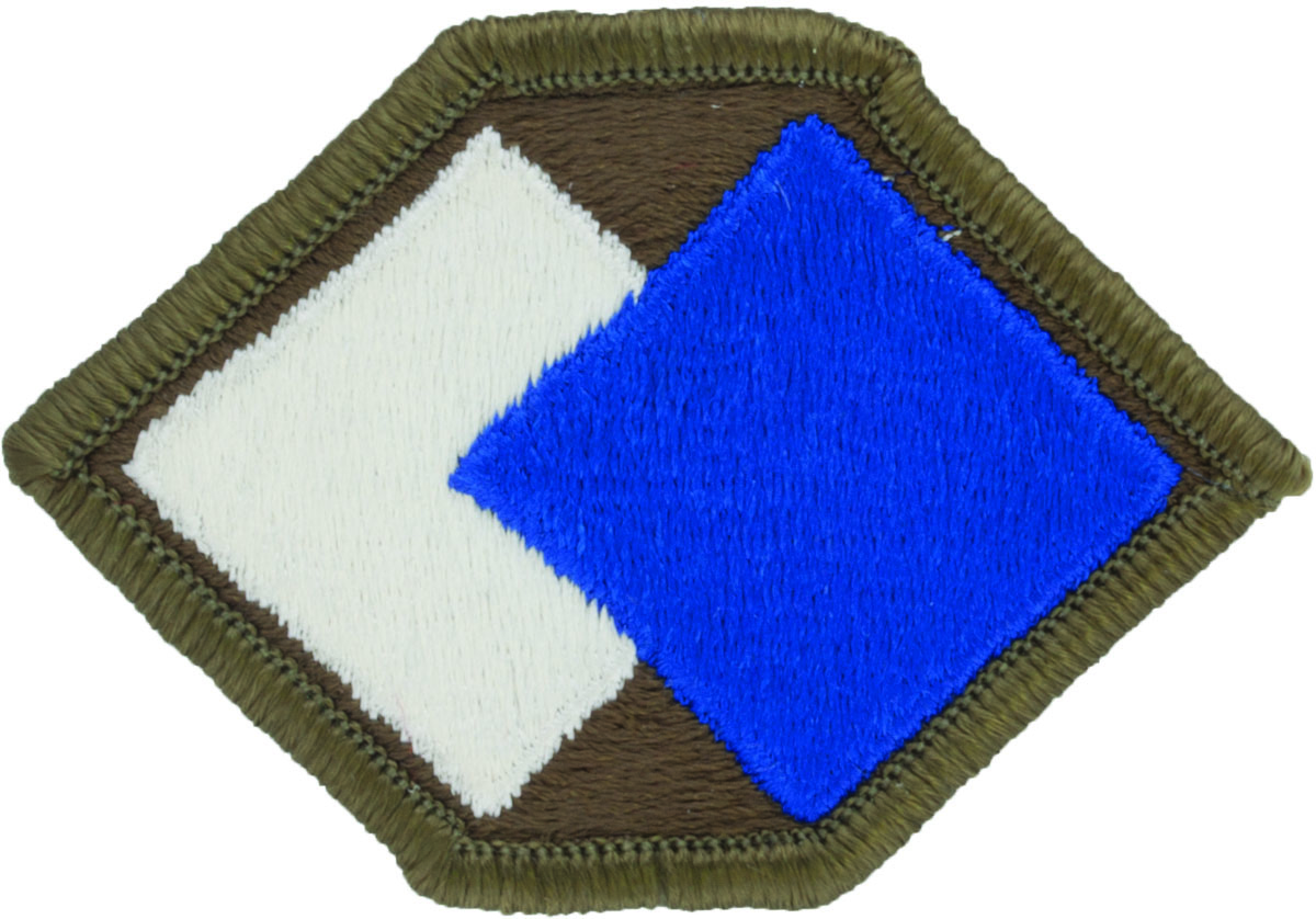 96th Army Reserve Command Full Color Patch with Fastener