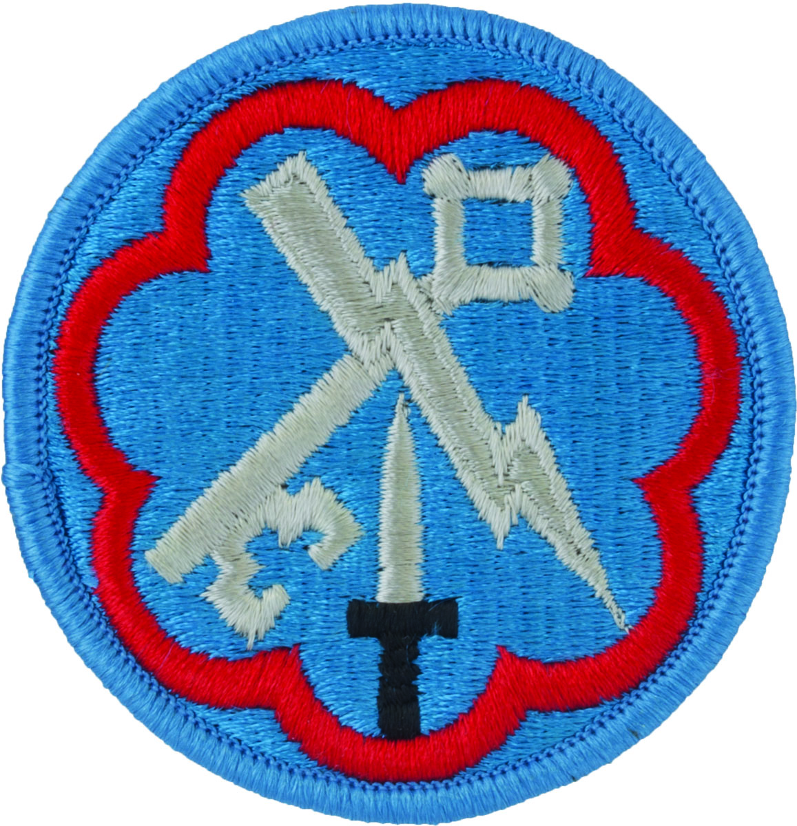 207th Military Intelligence Brigade Full Color Patch with Fastener