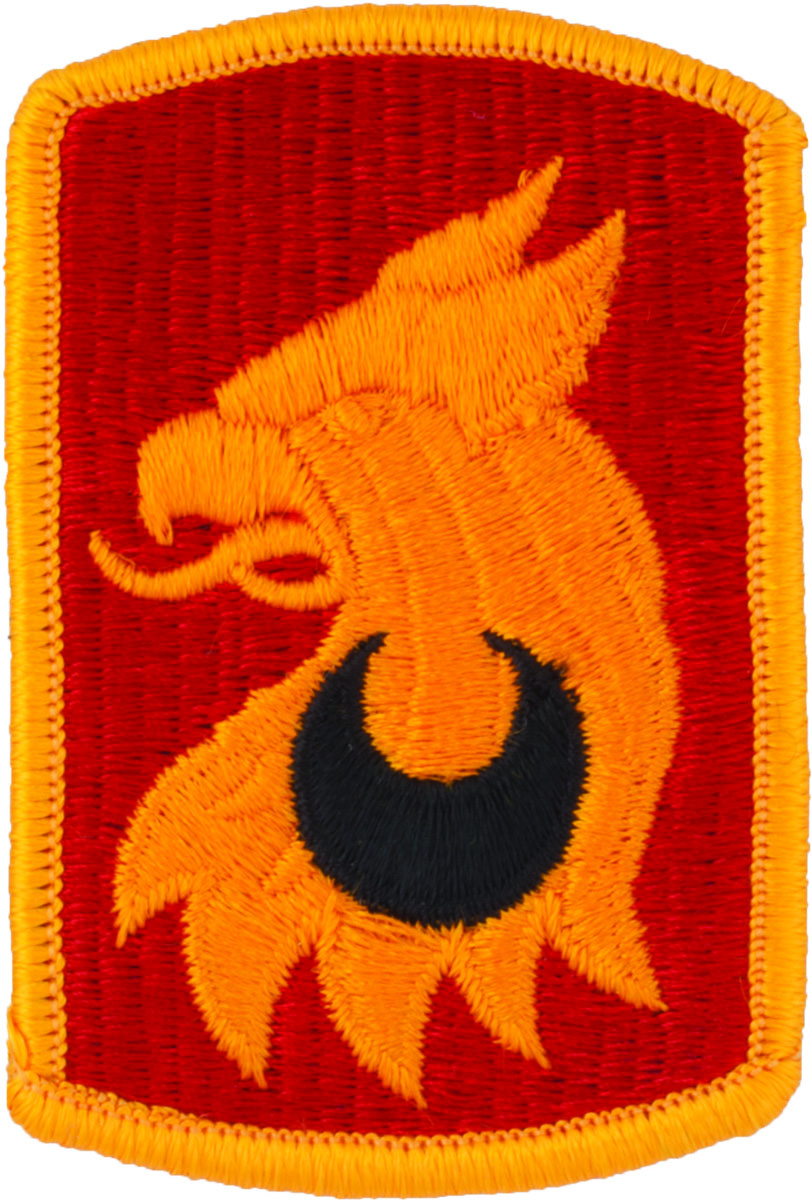 209th Field Artillery Brigade Full Color Patch