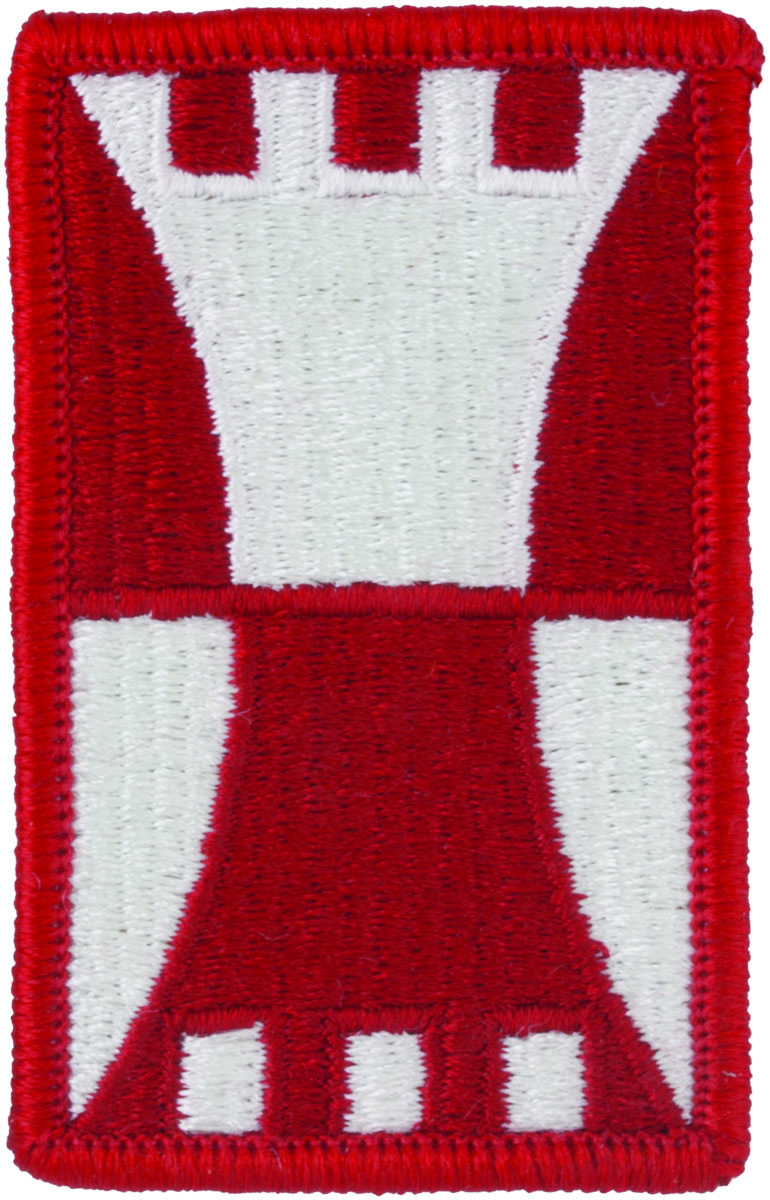 416th Engineer Brigade Full Color Patch with Fastener