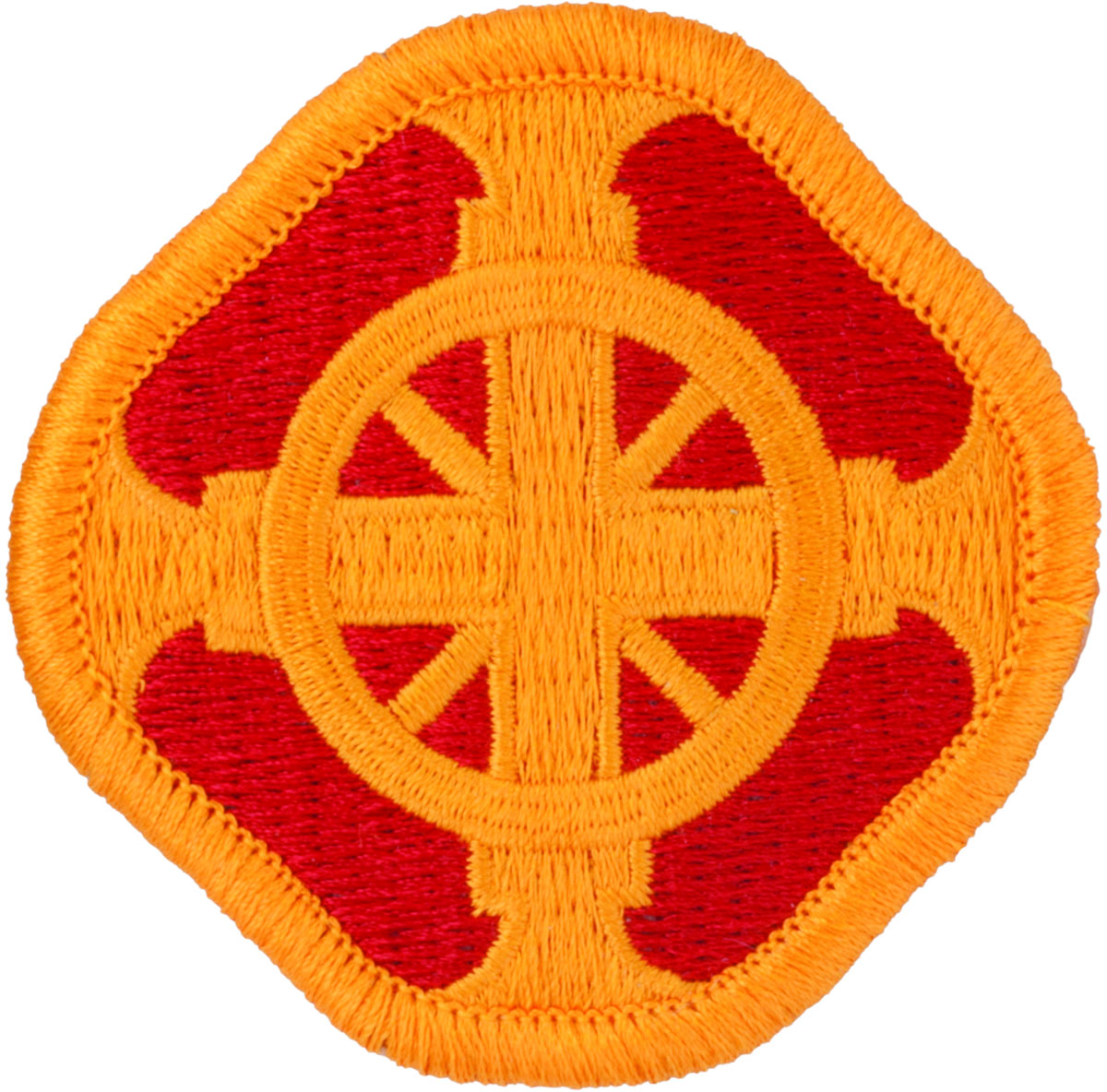 428th Field Artillery Brigade Full Color Patch with Fastener