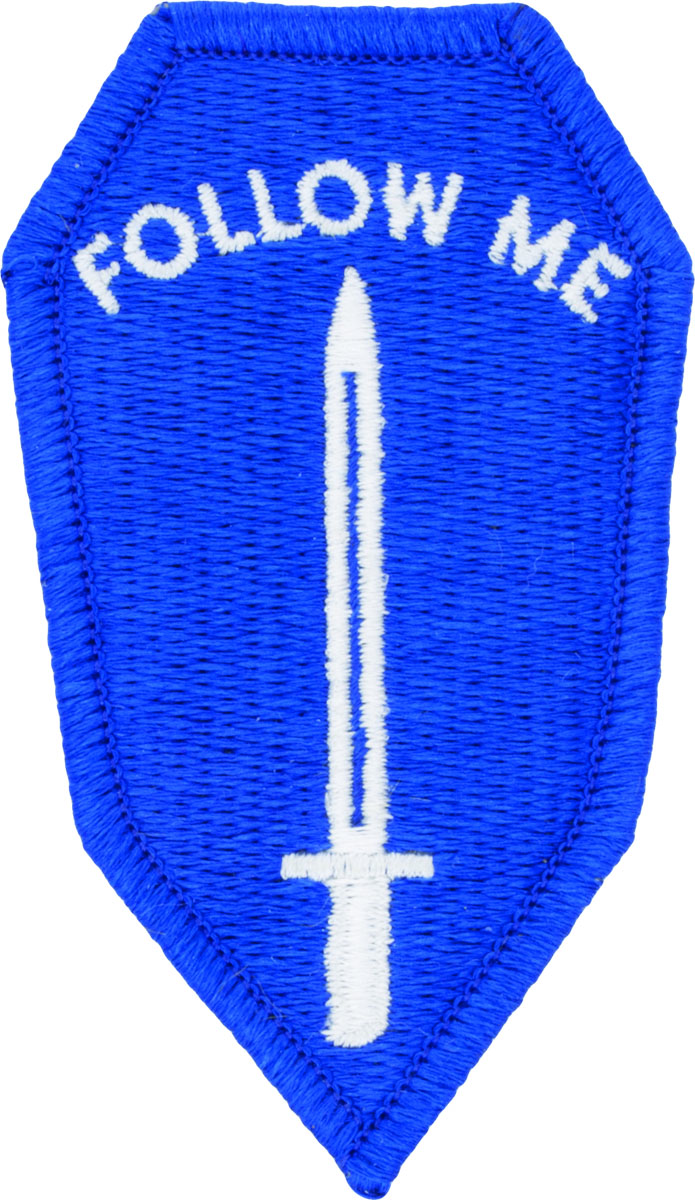 Infantry School Follow Me Full Color Patch (P-INSCH-F)
