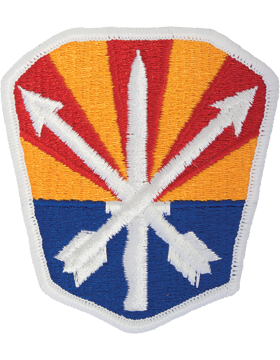 Arizona National Guard Headquarters Full Color Patch with Fastener