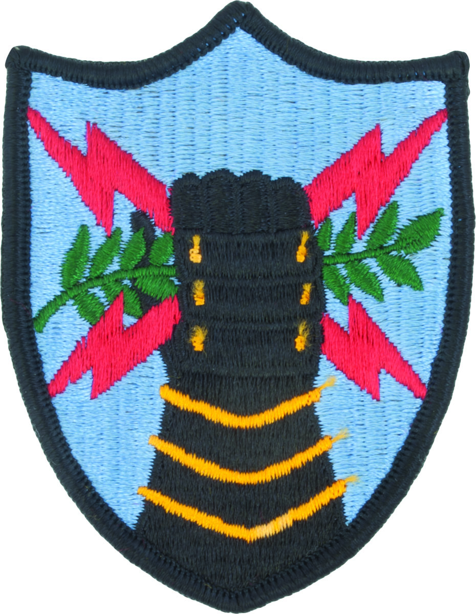 United States Army Strategic Command Full Color Patch with Fastener