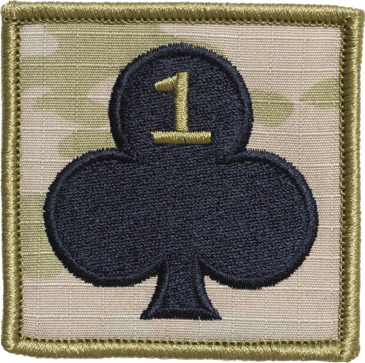 1/327th Infantry Regiment Bulldogs OCP Helmet Patch