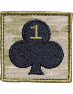 1/327th Infantry Regiment Bulldogs OCP Helmet Patch