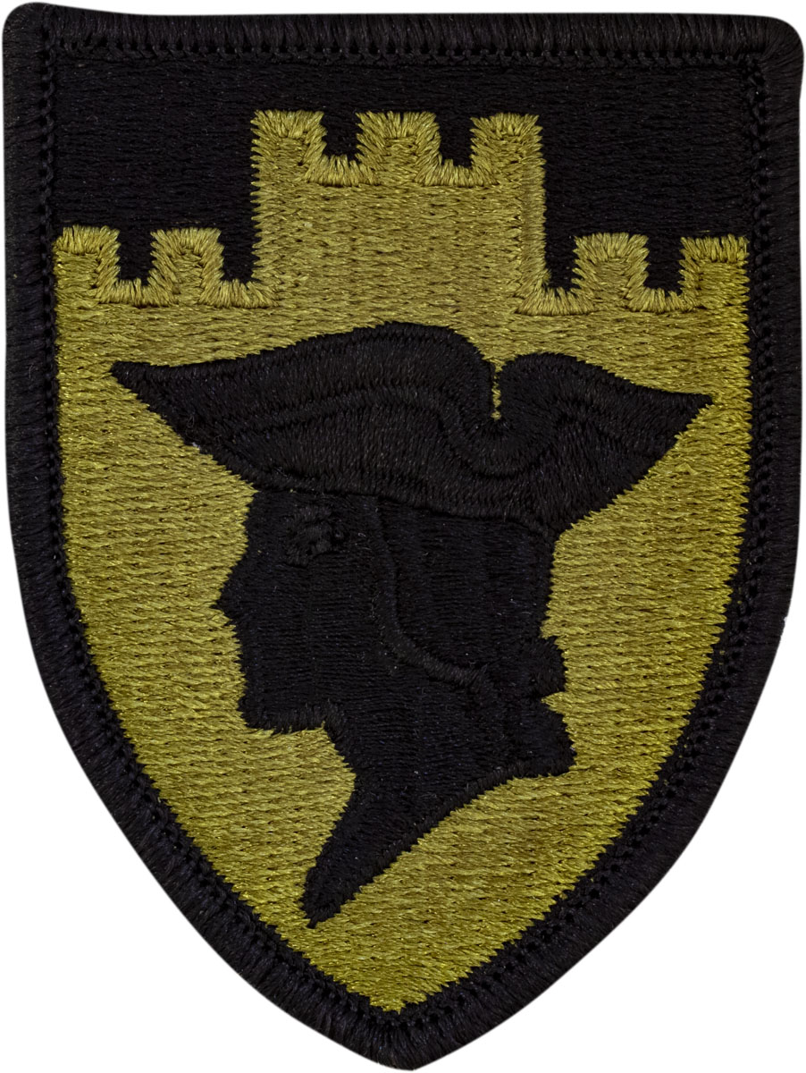 7th Army Reserve Command Scorpion Patch with Fastener