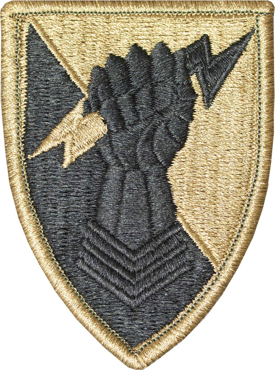 38th Air Defense Artillery Brigade Scorpion Patch with Fastener