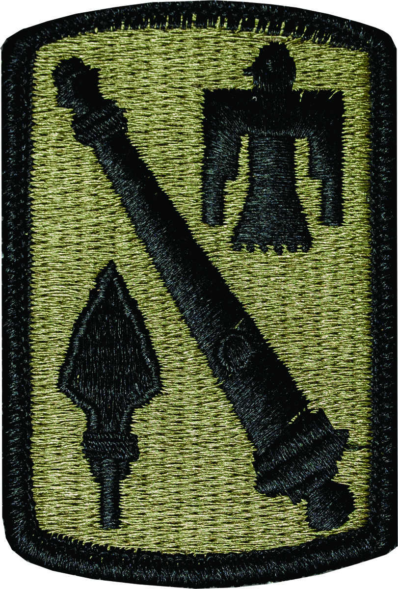 45th Field Artillery Brigade Scorpion Patch with Fastener