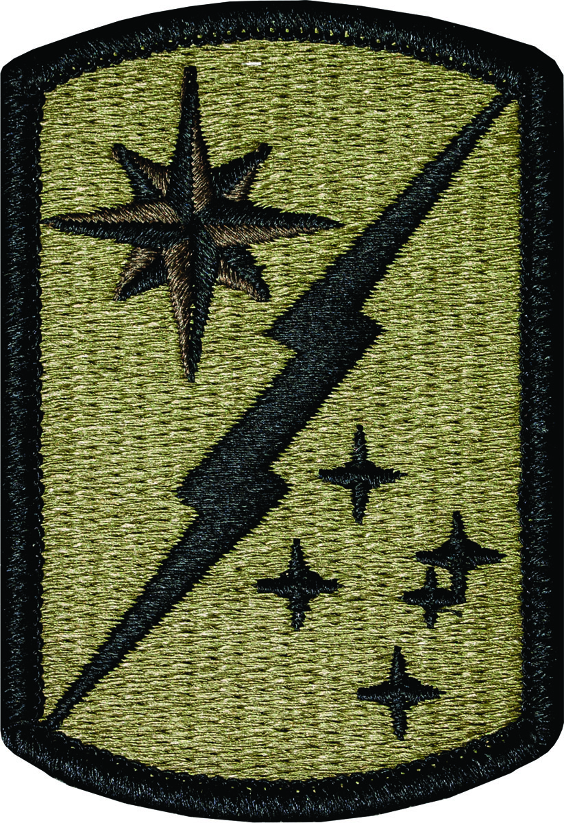 45th Sustainment Brigade Scorpion Patch with Fastener