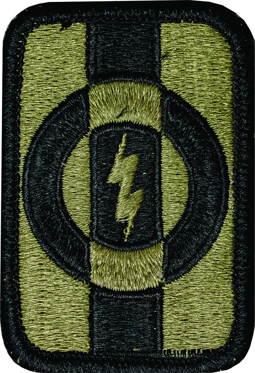 49th Quartermaster Group Scorpion Patch with Fastener