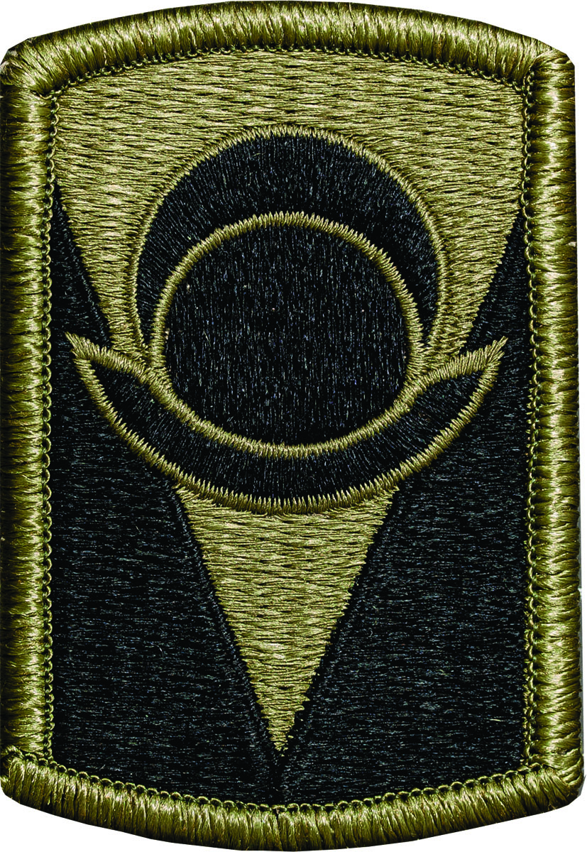 53rd Infantry Brigade Scorpion Patch with Fastener