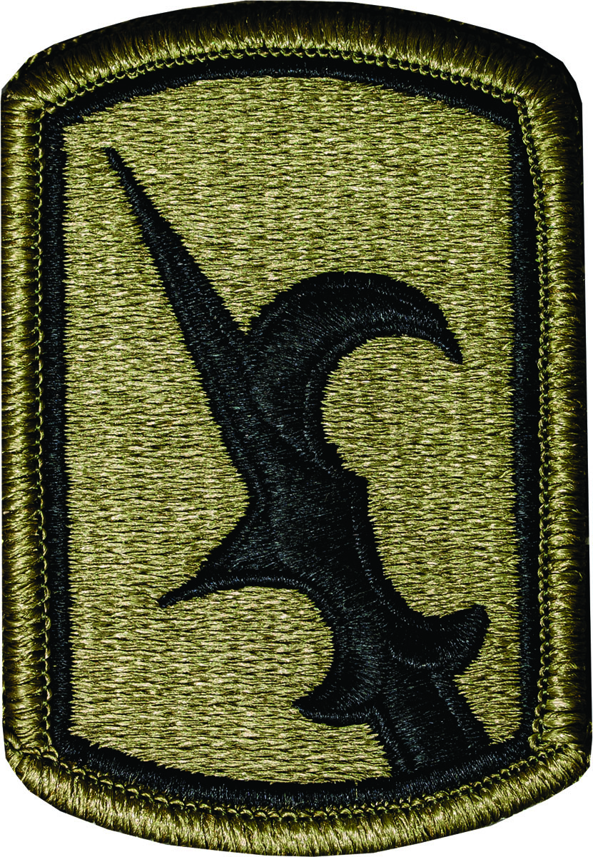 67th Maneuver Enhancement Brigade Scorpion Patch with Fastener