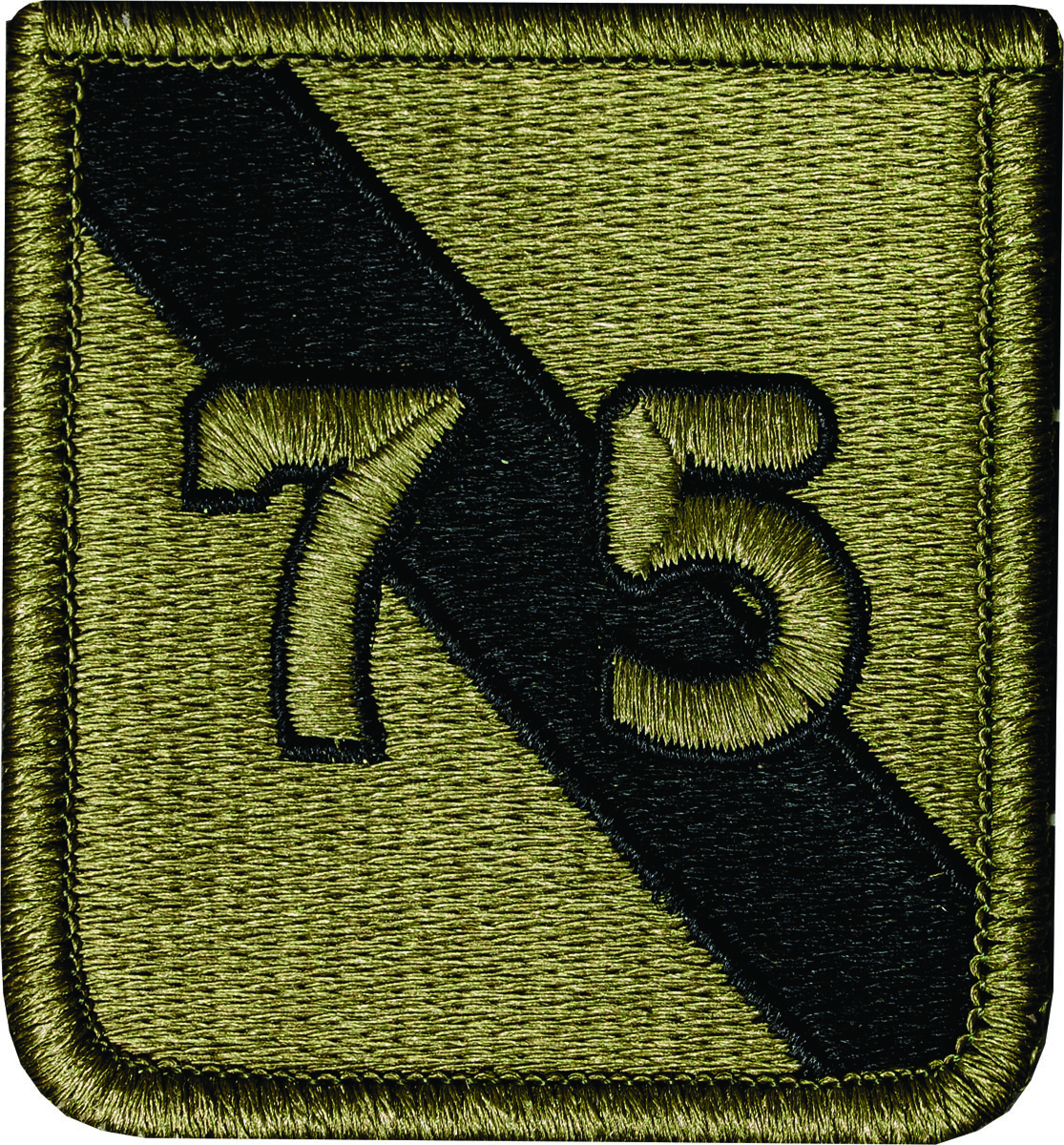 75th Infantry Division Scorpion Patch with Fastener