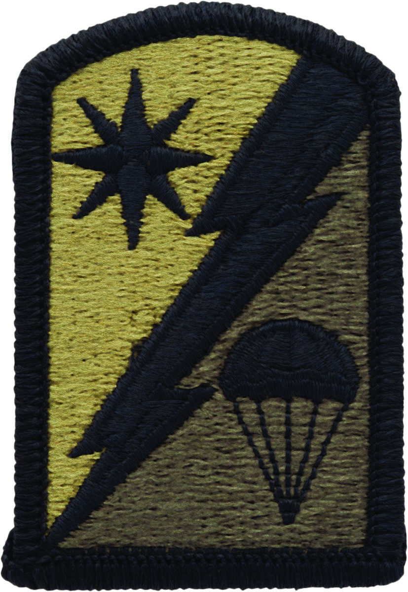82nd Sustainment Brigade Scorpion Patch with Fastener