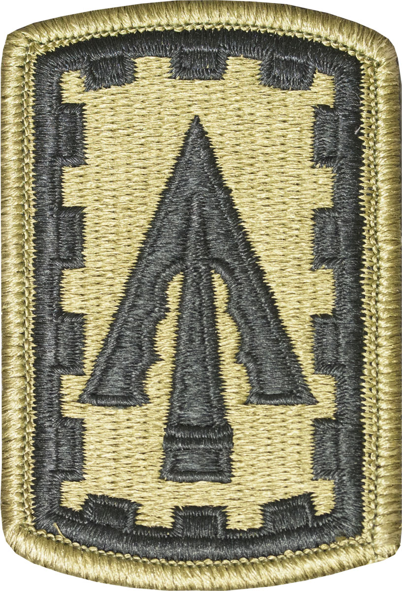 108th Air Defense Artillery Scorpion Patch with Fastener