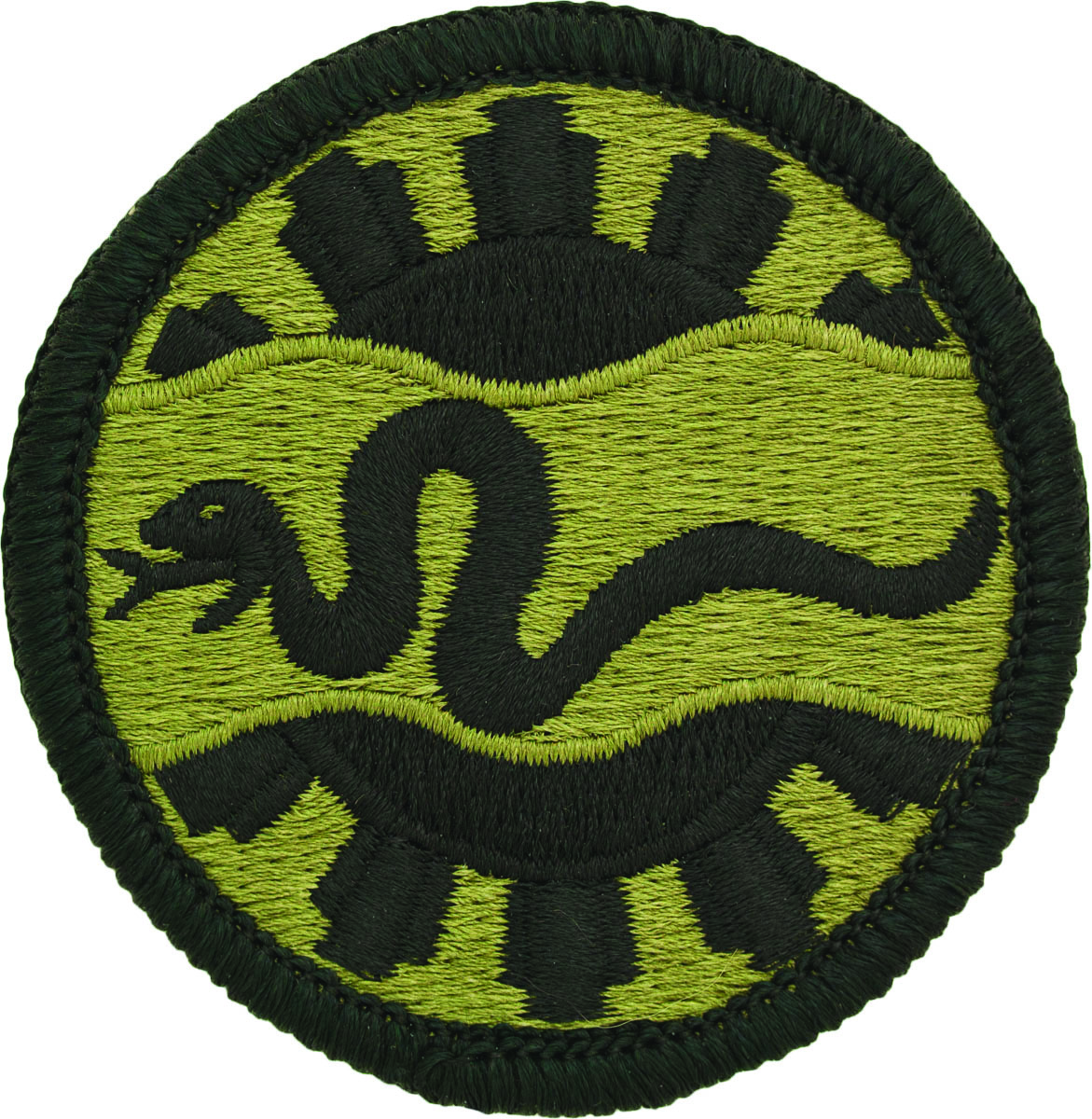 116th Armor Cavalry Scorpion Patch with Fastener