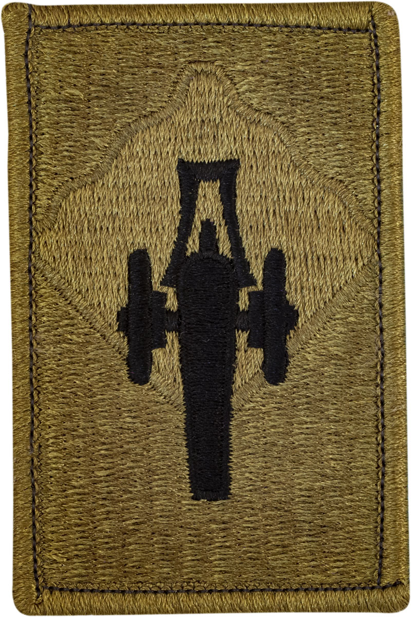135th Field Artillery Brigade Scorpion Patch with Fastener