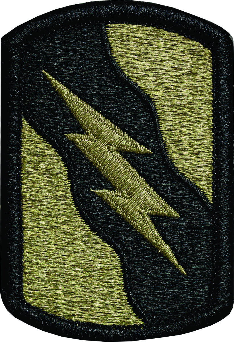155th Armor Brigade Scorpion Patch with Fastener