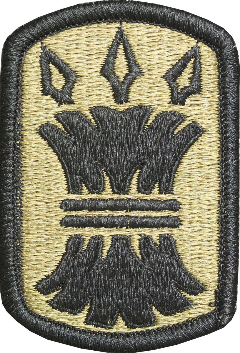 157th Infantry Brigade Scorpion Patch with Fastener