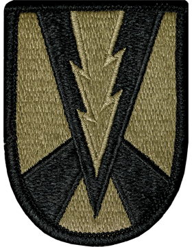 165th Infantry Brigade Scorpion Patch with Fastener