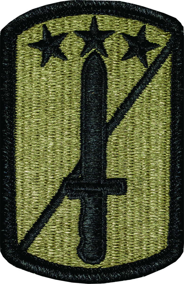 170th Infantry Division Scorpion Patch with Fastener