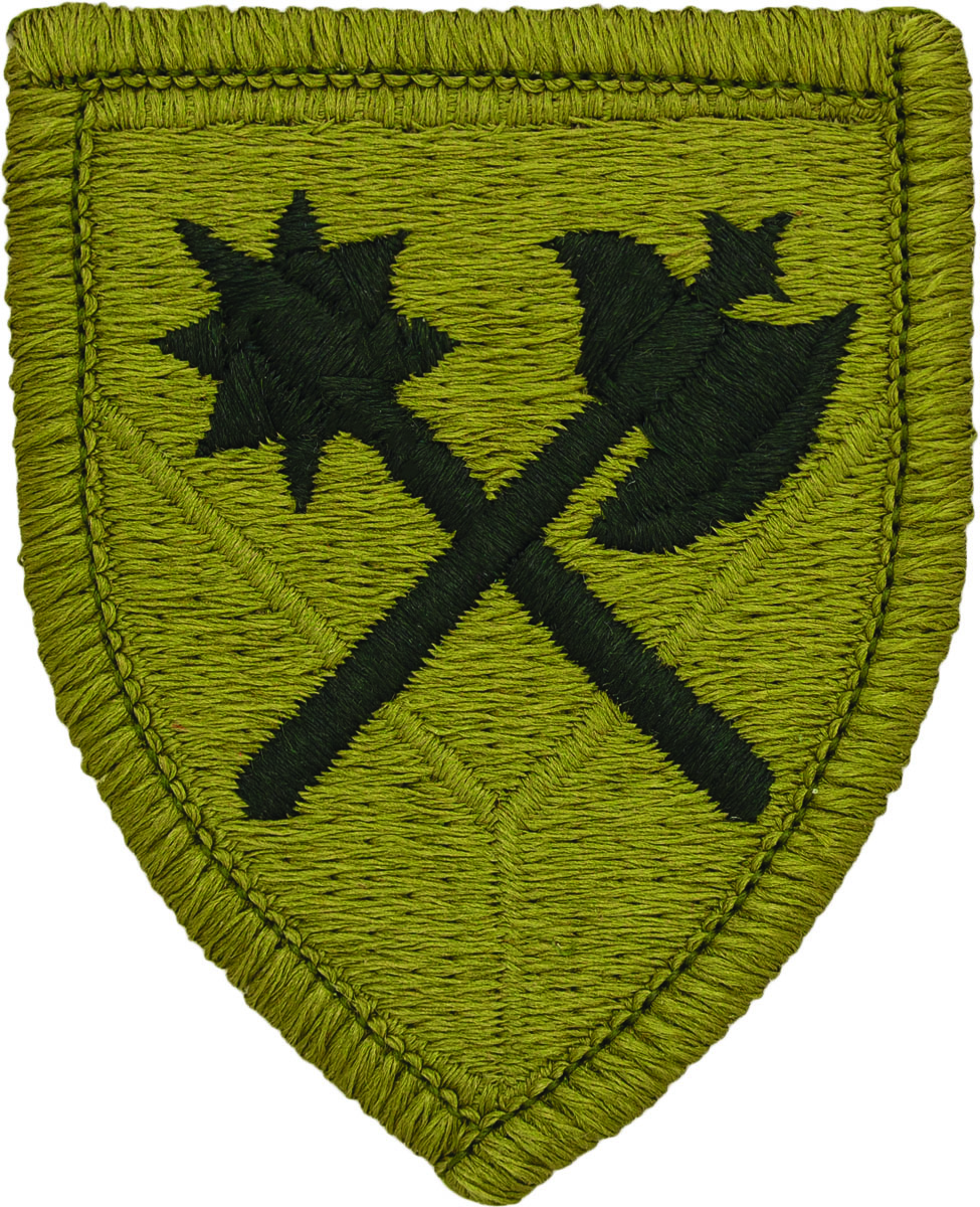 194th Armored Brigade Scorpion Patch with Fastener