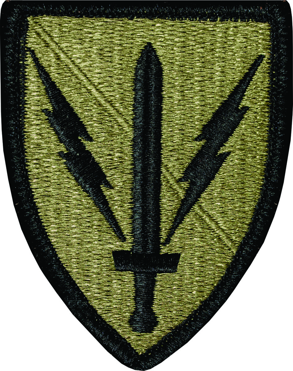 201st Military Intelligence Brigade Scorpion Patch with Fastener