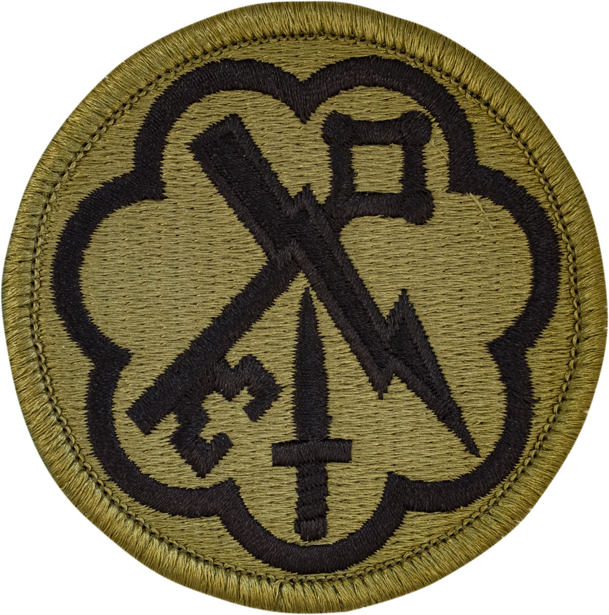 207th Military Intelligence Brigade Scorpion Patch with Fastener