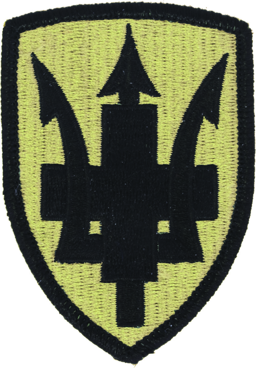 213th Medical Brigade Scorpion Patch with Fastener