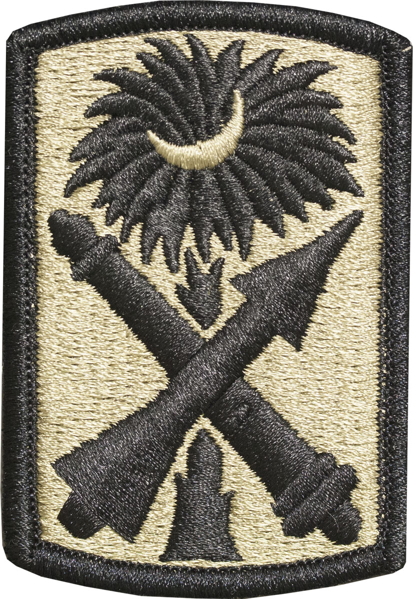 263rd Air Defense Artillery Scorpion Patch with Fastener
