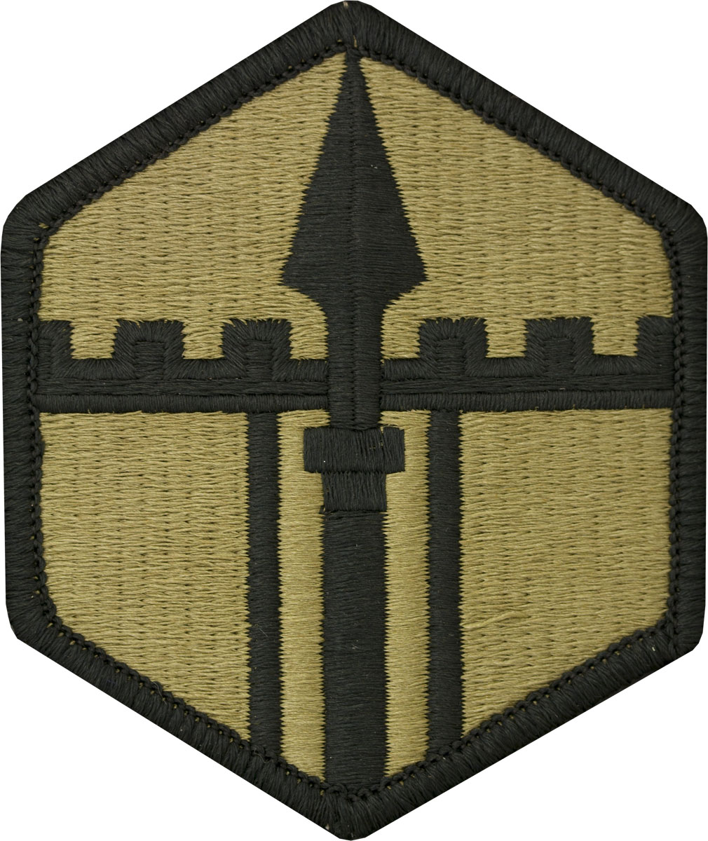 301st Combat Support Brigade Scorpion Patch with Fastener