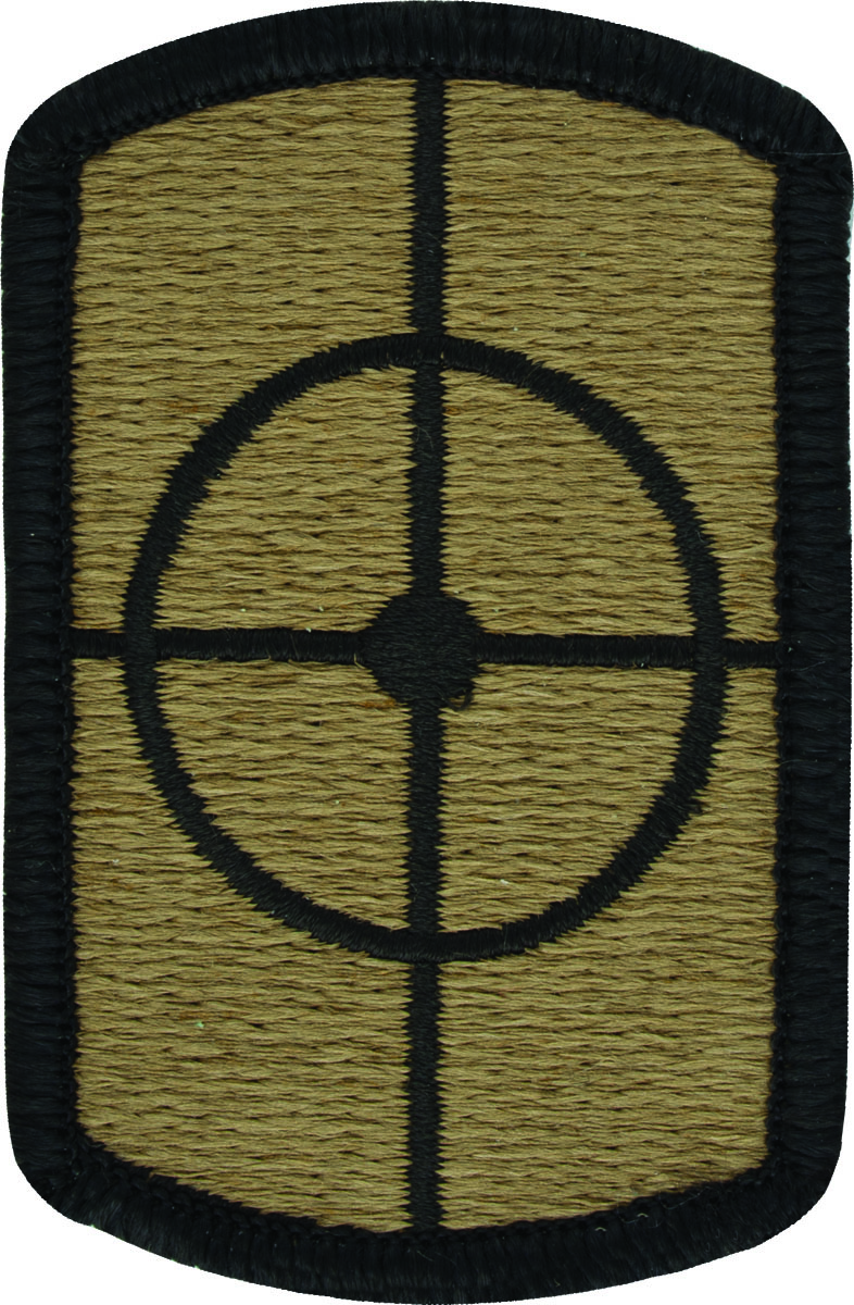 420th Engineer Brigade Scorpion Patch with Fastener