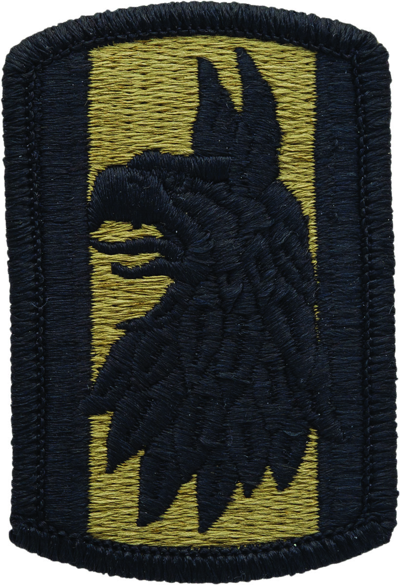 470th Military Intelligence Brigade Scorpion Patch with Fastener