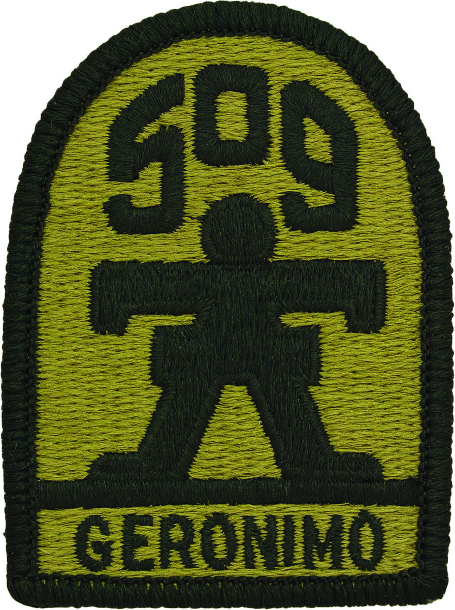 509th Infantry Geronimo Scorpion Patch with Fastener