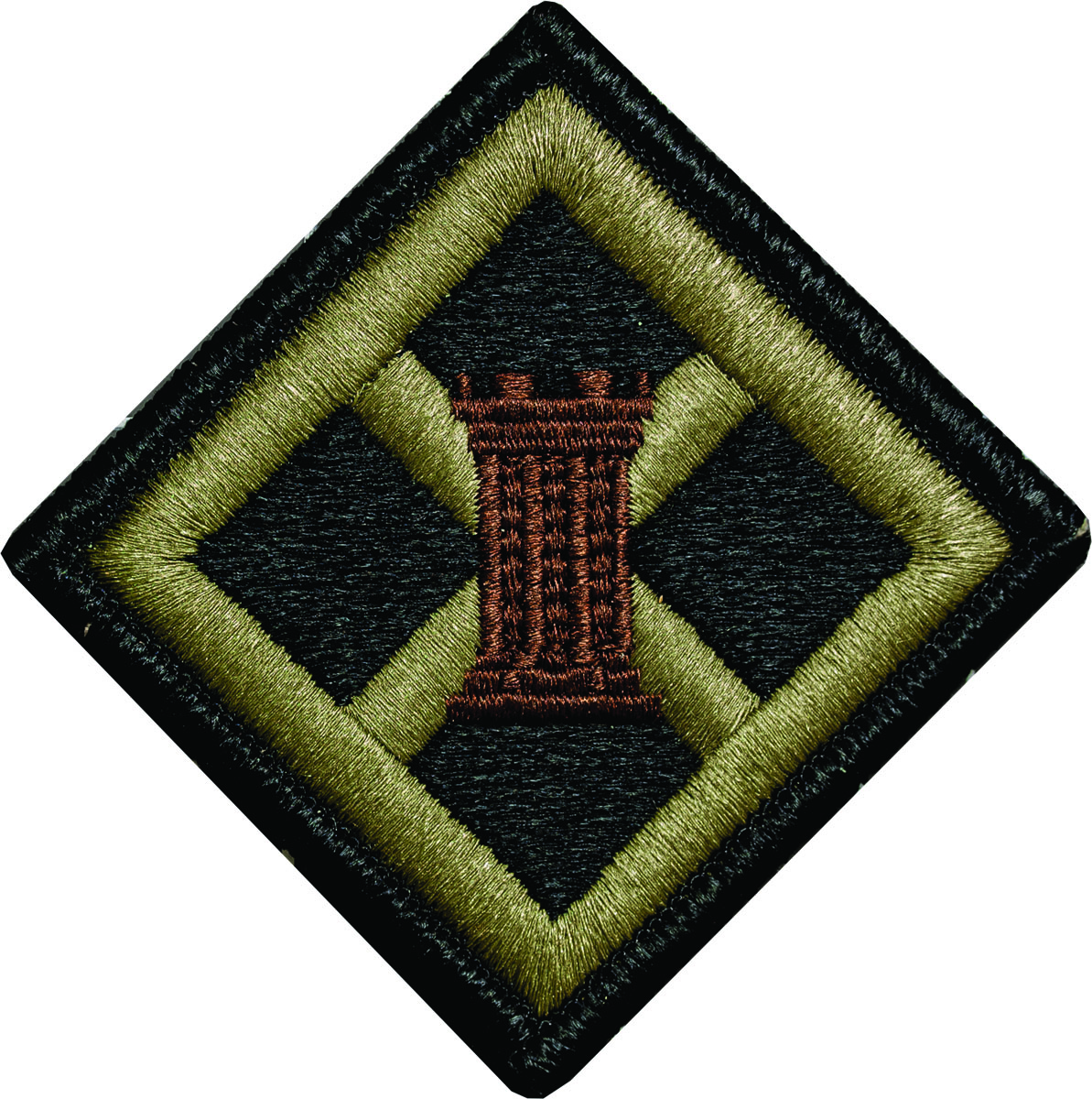 926th Engineer Brigade Scorpion Patch with Fastener