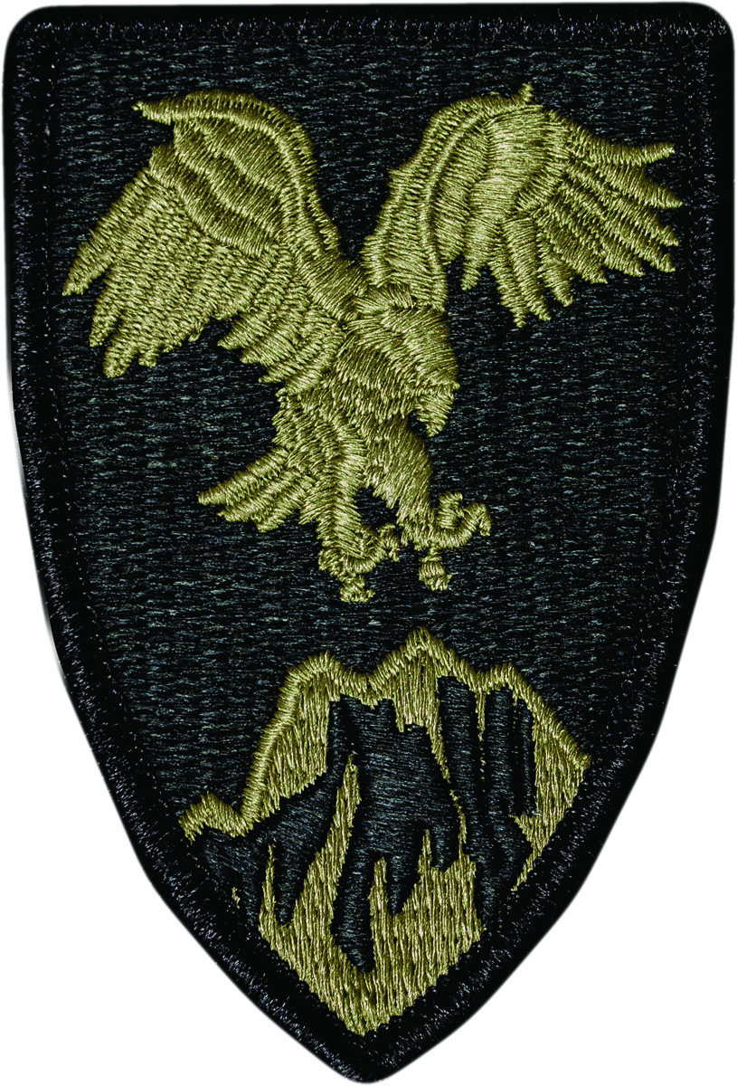 Combined Forces Command Afghan Scorpion Patch with Fastener