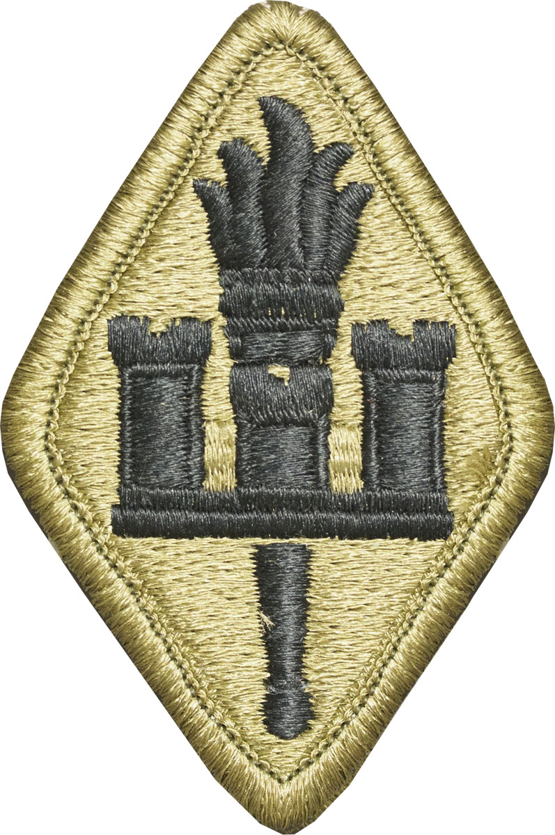 Engineer School Scorpion Patch with Fastener