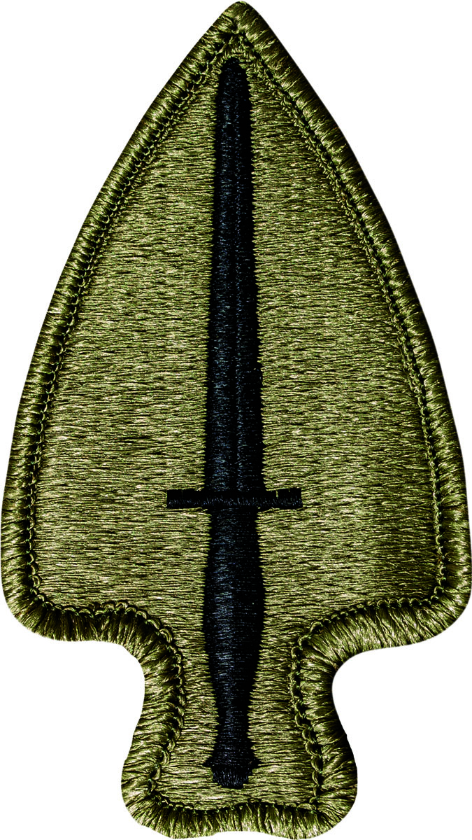 Special Operations Command (ARSOC) Scorpion Patch with Fastener