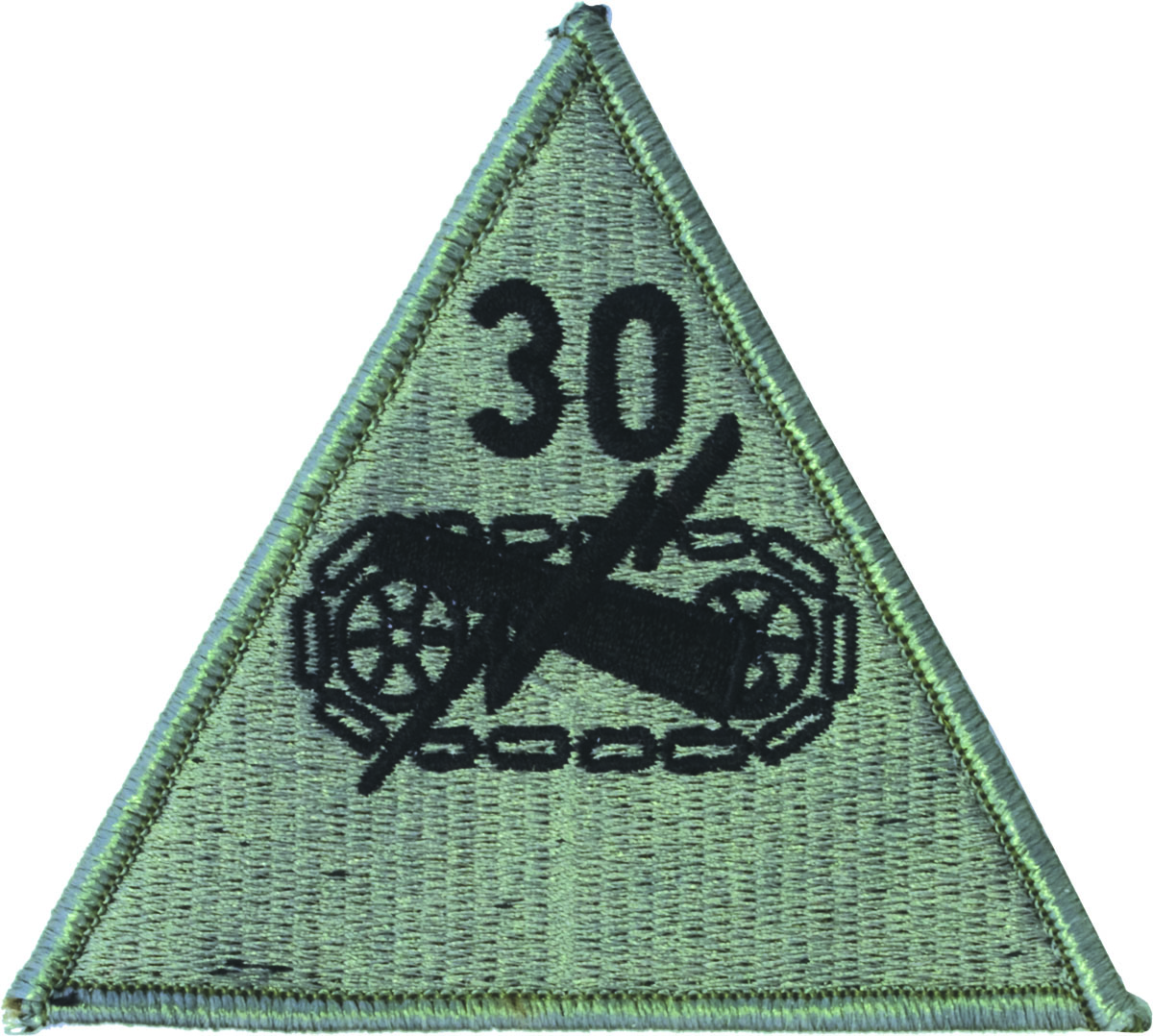 30th Armor Division ACU Patch with Fastener