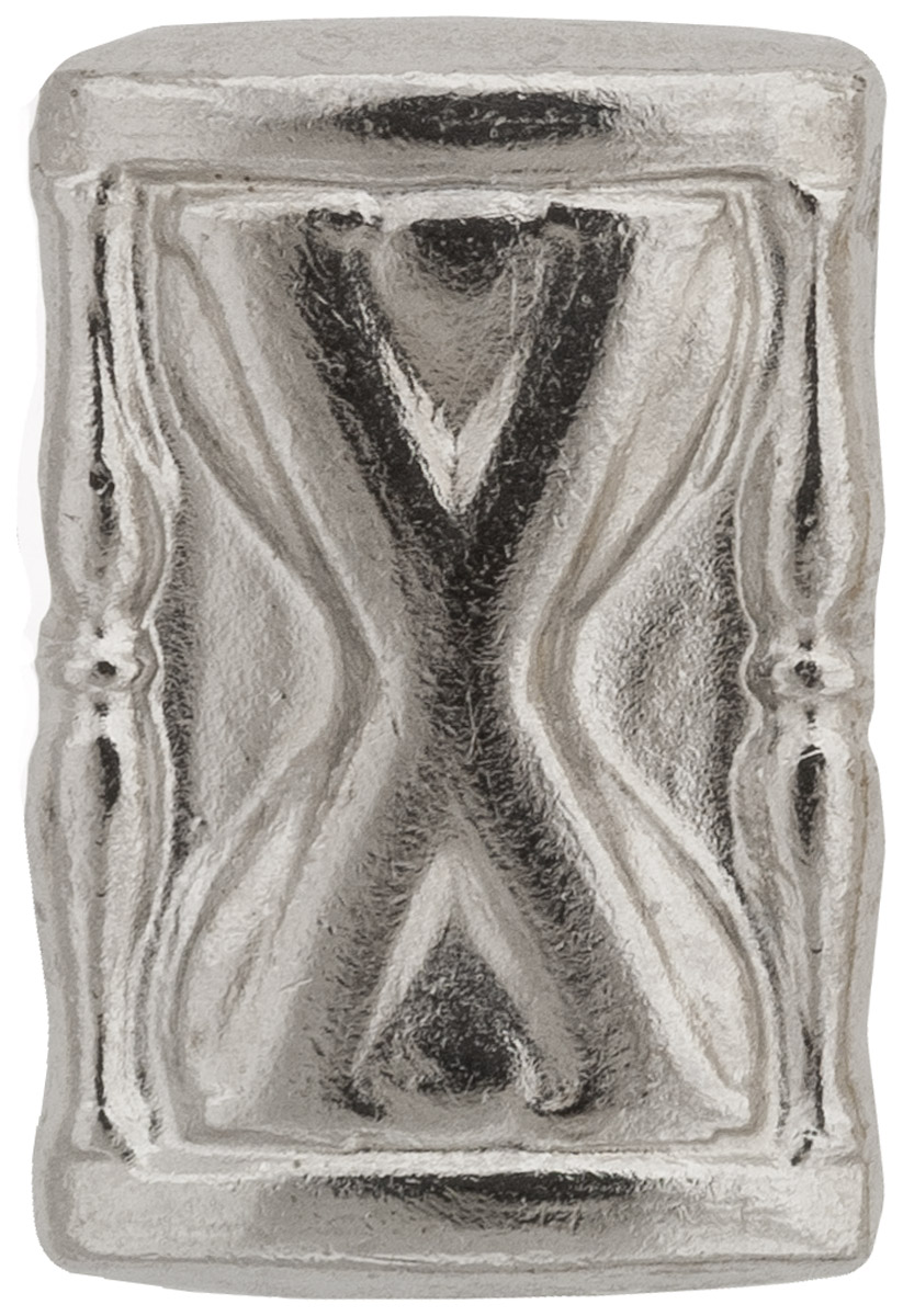 Ribbon Device, 5/16 Bronze Hourglass