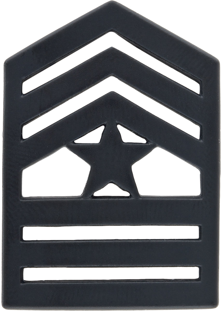 ROTC Black Metal (RC-B109) Sergeant Major