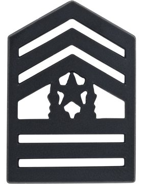 ROTC Black Metal (RC-B110) Command Sergeant Major