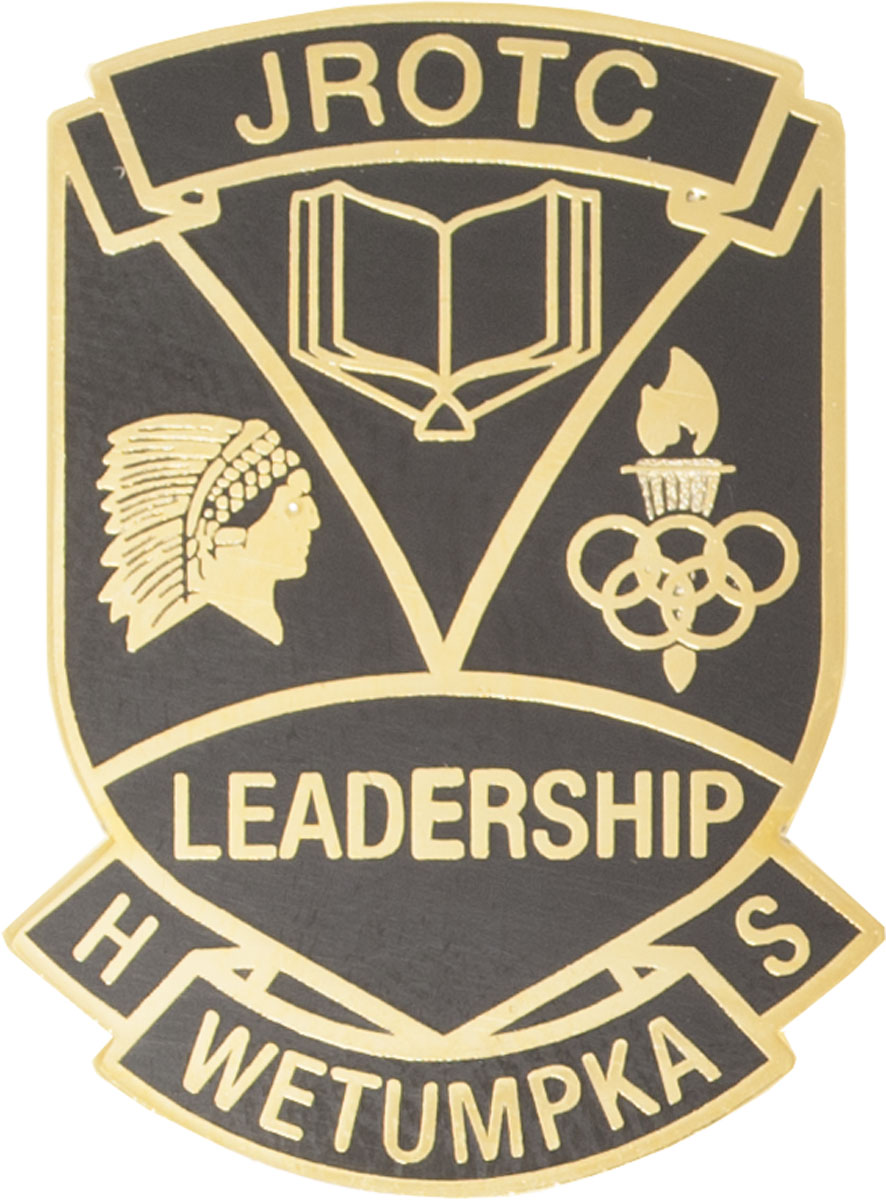 Wetumpka High School (JROTC Leadership Wetumpka HS) JROTC Unit Crest