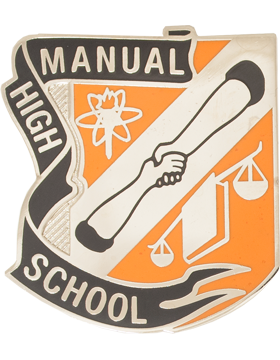 Manual High School JROTC Unit Crest